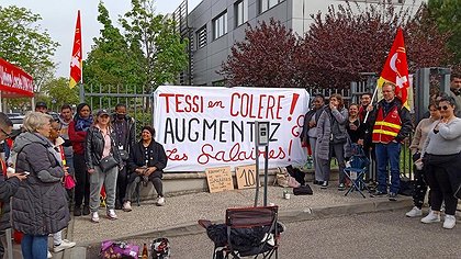 TESSI - Lyon 7ème : En grève pour les salaires | Portail de Lutte Ouvrière