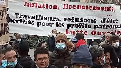 Non aux sacrifices imposés par le grand patronat et le gouvernement ...