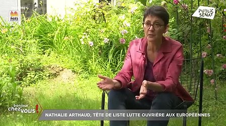 Public Sénat : Interview de Nathalie Arthaud | Portail de Lutte Ouvrière