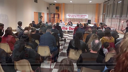 Denain réunion publique : Jacky Boucot - Marlène Wrobel - Samy Tehami ...